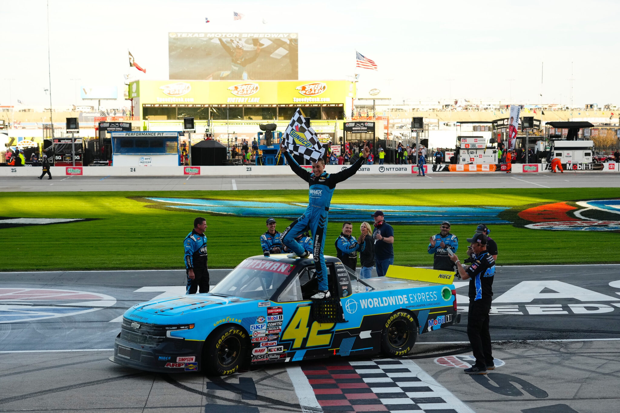 Carson Hocevar Earns his First NASCAR Craftsman Truck Series Victory at ...